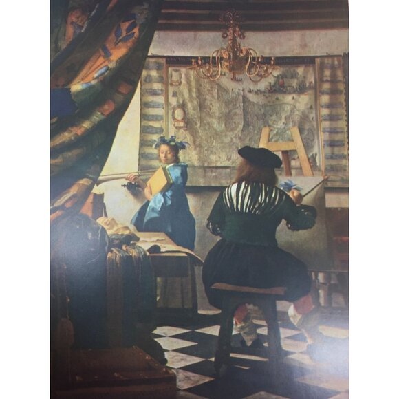 Art | The Artist In His Studio Print Vintage 2512 Jan Vermeer | Poshmark